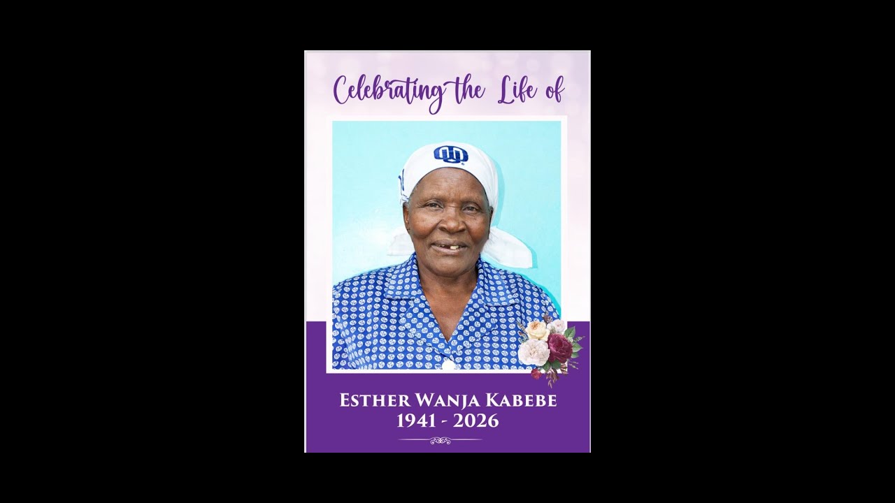 Esther Wanja Kabebe Funeral Service | Burial Site - YouTube