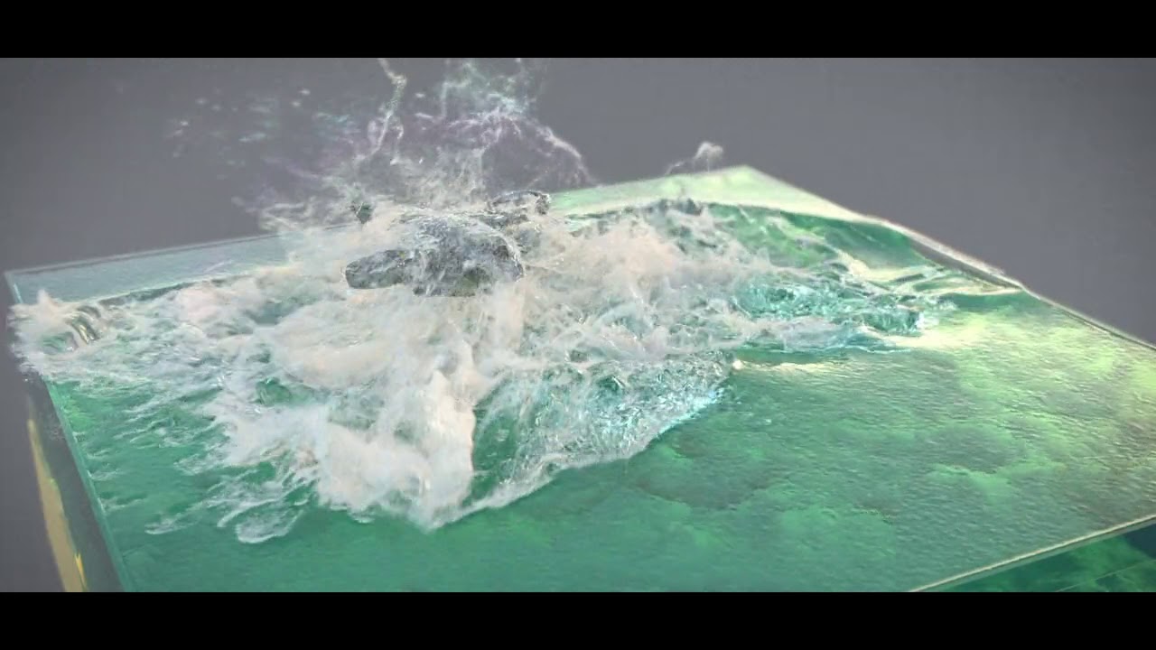 Emerging Drone with 3ds Max fluid solver - YouTube