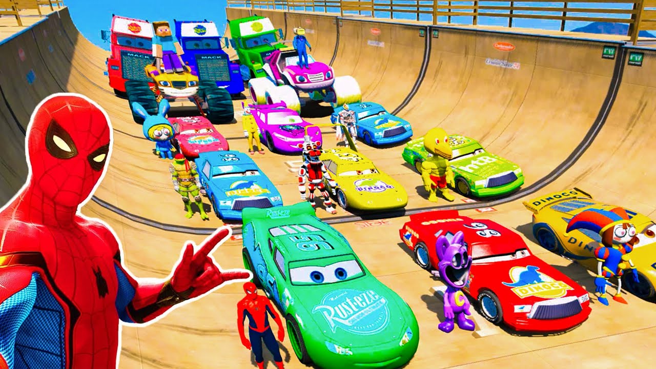 GTAV SPIDERMAN 2, POPPY PLAYTIME CHAPTER 3, THE AMAZING DIGITAL CIRCUS ...