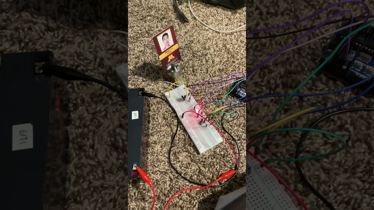 Led switch robot - YouTube