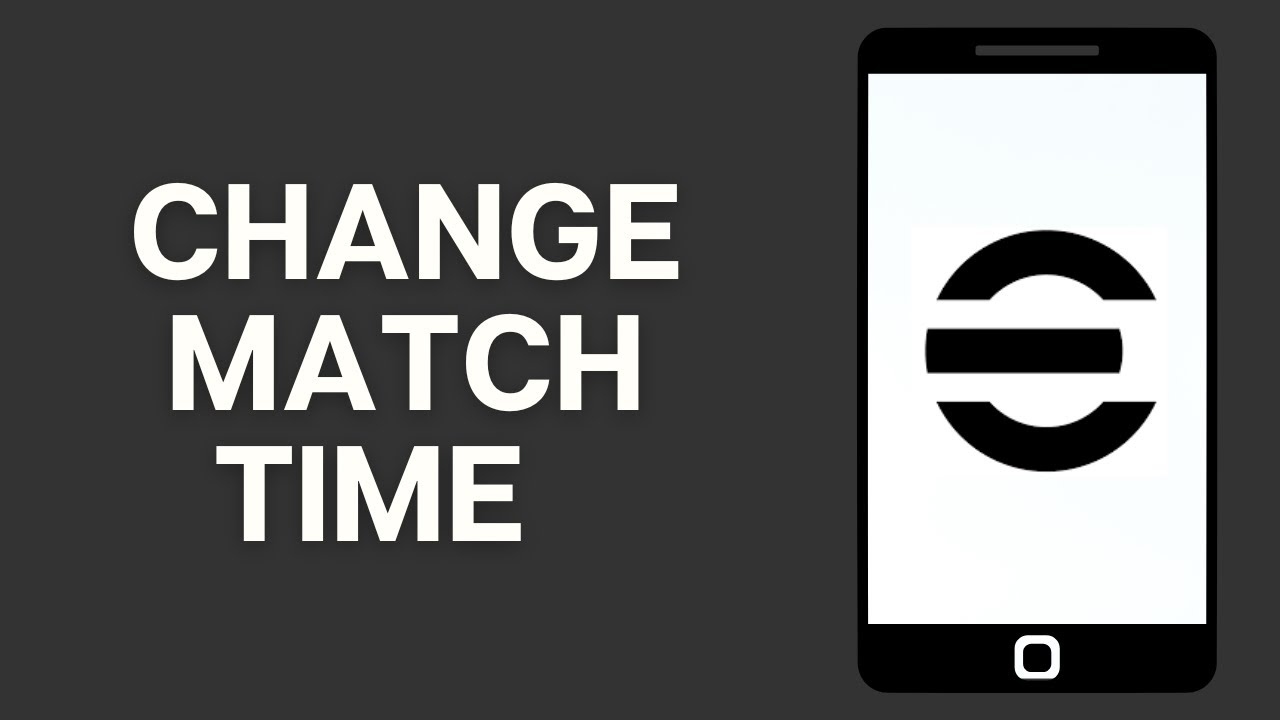 How To Change Match Time in eFootball (EASY) - YouTube