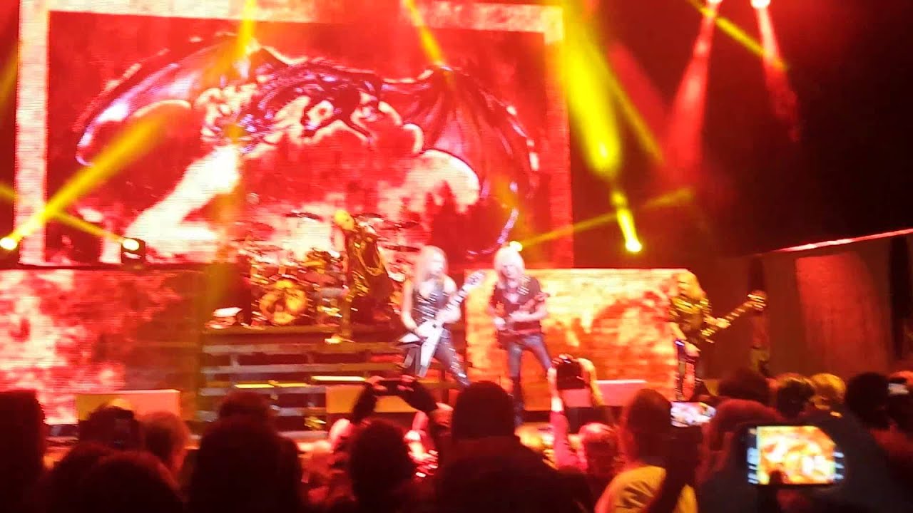 Judas Priest-'Dragonaut' opening Brooklyn NY 2014 - YouTube