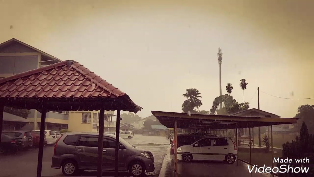 SEDIH PUN ADA.. Beginilah Keadaanya Bila Hujan Turun Di SKKCB - YouTube