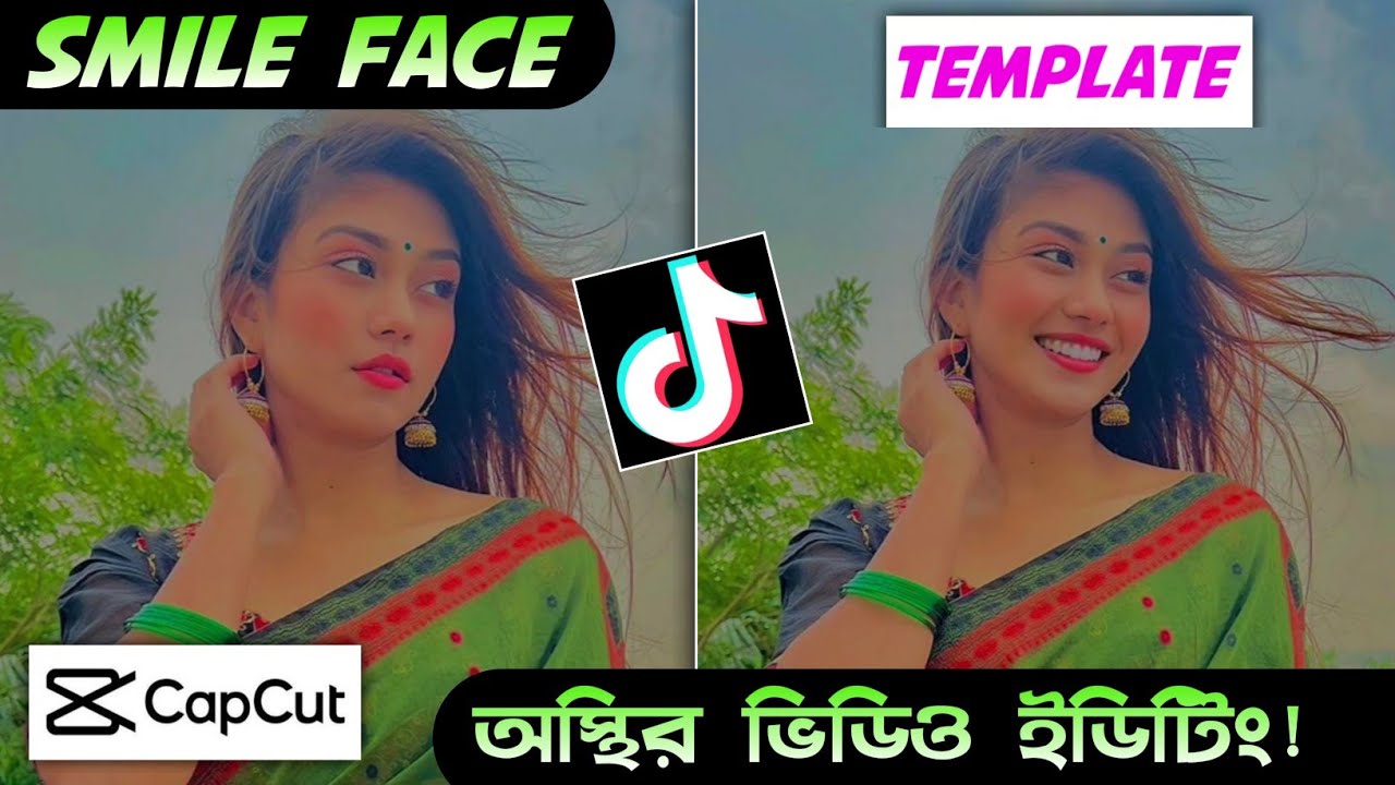 Smile Face CapCut Template Video Editing || Capcut Template Video Editing || JF Tech Zone ...