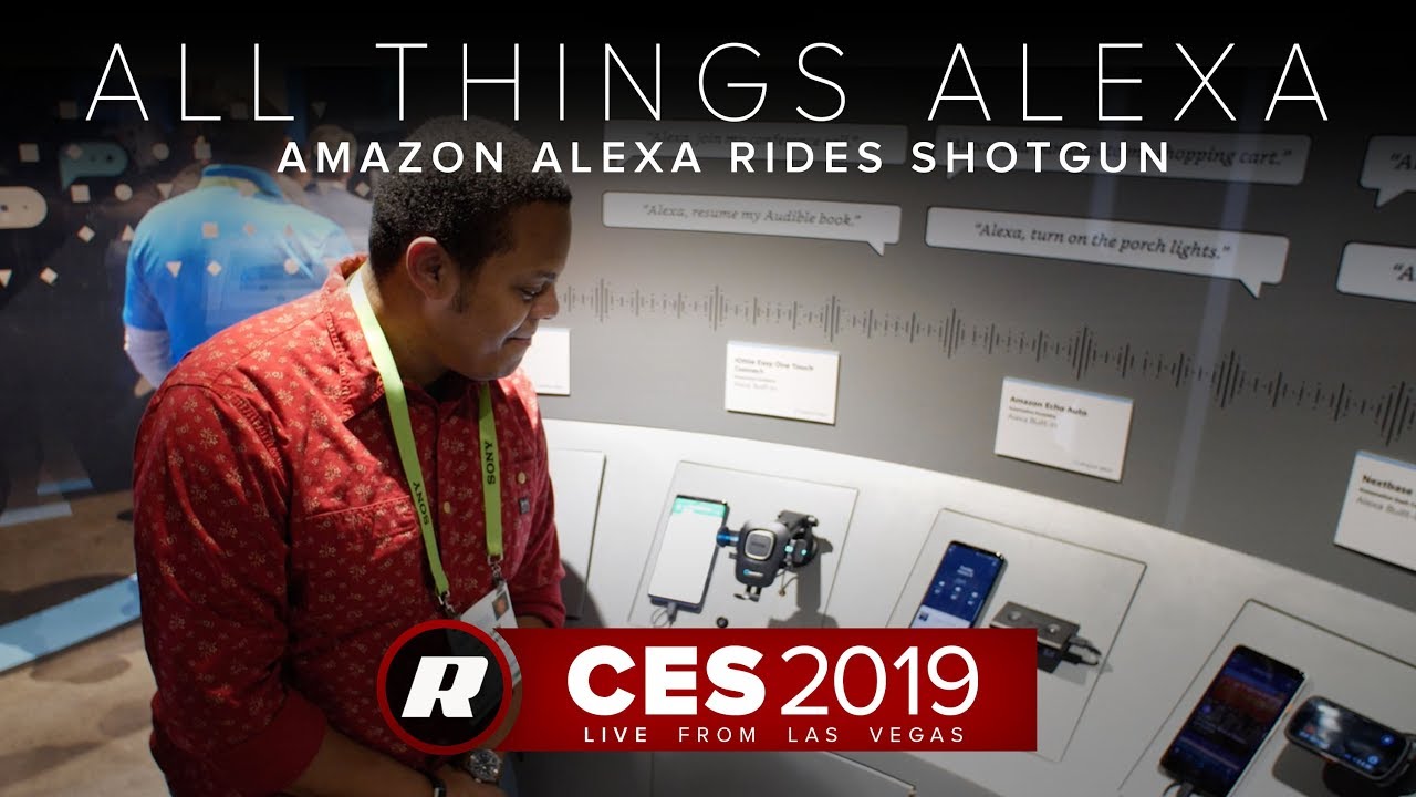 CES 2019: Amazon wants its Alexa tech to ride shotgun with you - YouTube