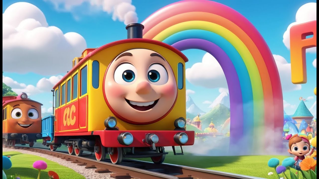 Train Choo Choo Song – Ride to Alphabet Town | Fun ABC Song for Kids ...