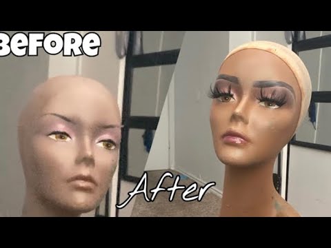 MANNEQUIN MAKE-UP MAKEOVER | MAKE-UpTransFormation | its.AprilMichelle ...