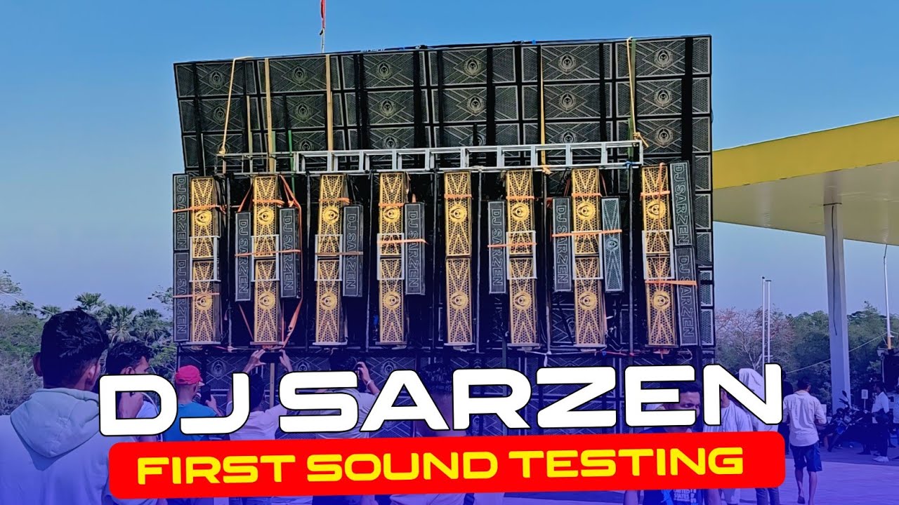 Dj Sarzen Sound Testing Motto Mela 2025 // First Testing - YouTube