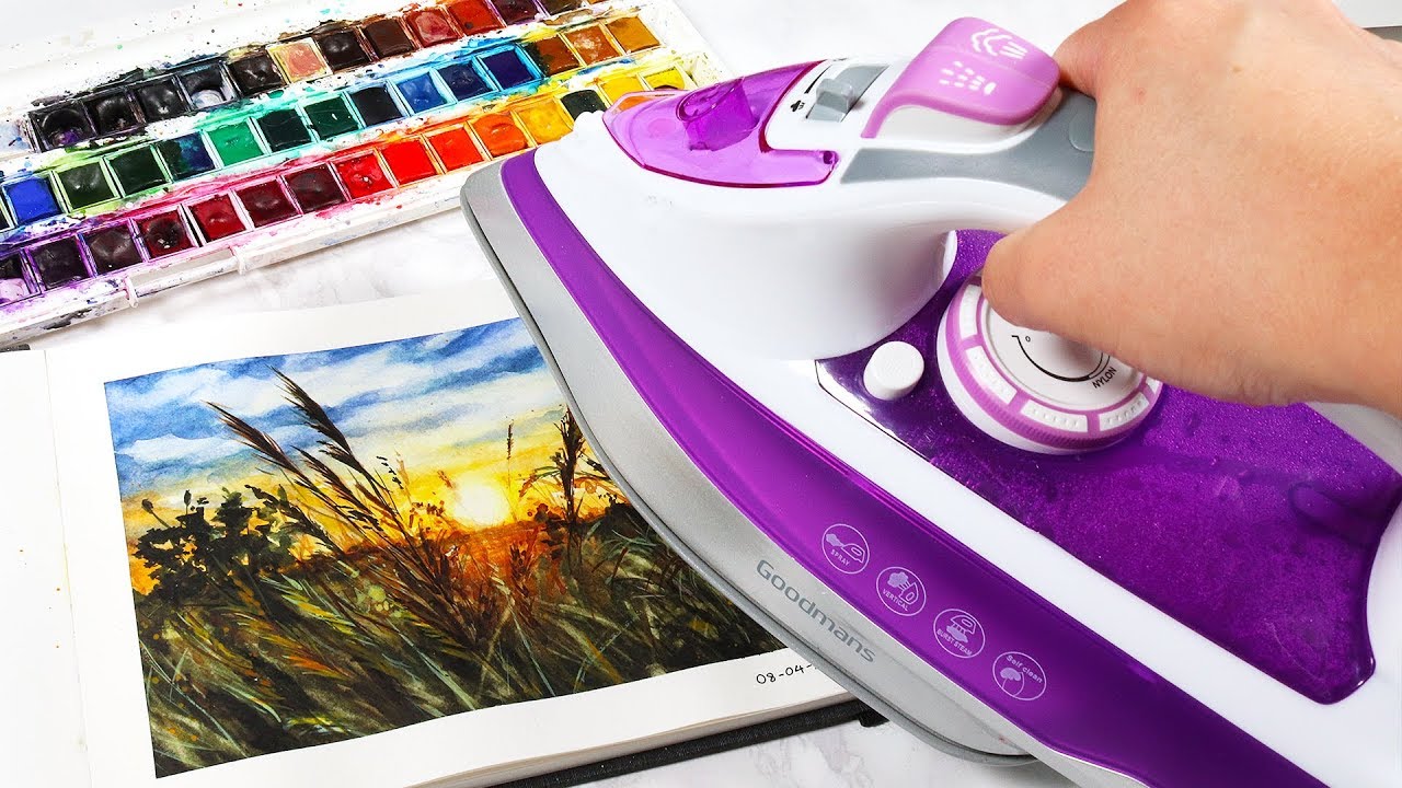 10 GENIUS WATERCOLOR HACKS You Need to Try! - YouTube