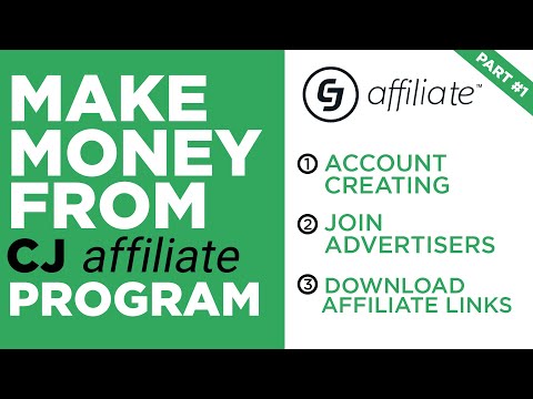 Make Money From CJ Affiliate Programs || Commission Junction Affiliate ...
