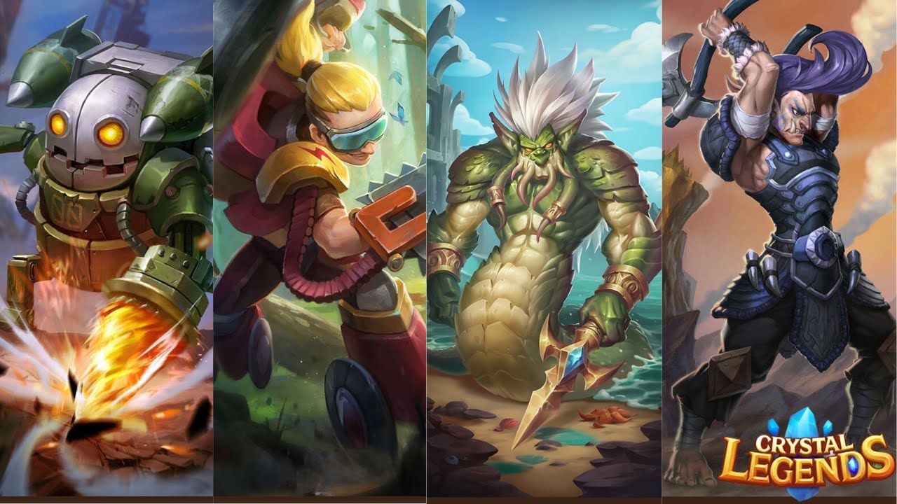 CRYSTAL LEGENDS: TUDO QUE VEIO NA NOVA UPDATE! - YouTube