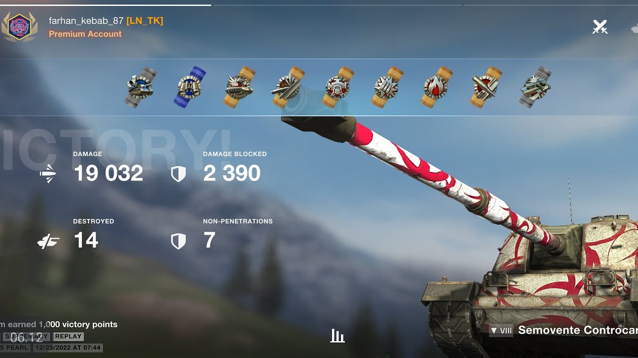 SMV CC 64 Big Boss 19K Damage #worldoftanksblitz - YouTube