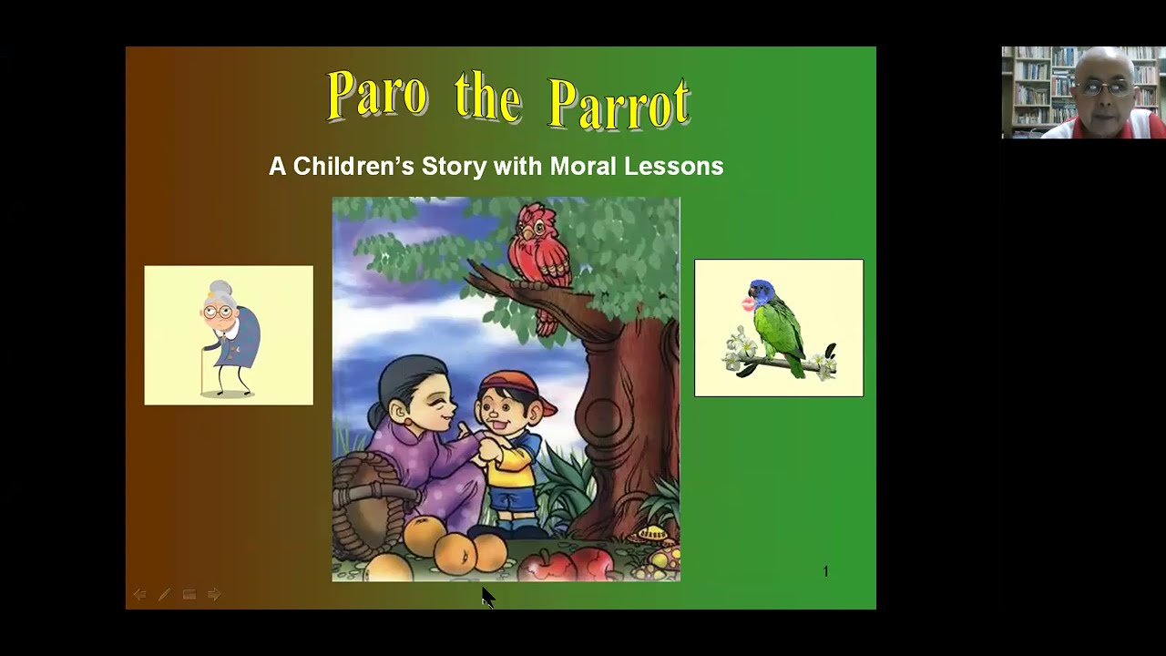 Paro The Parrot - A Children's Story with Moral Lessons - YouTube