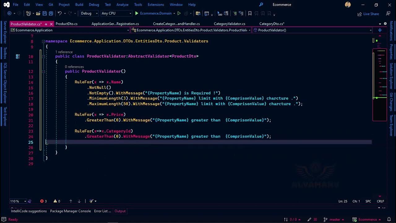 Implement Fluent Validation - YouTube