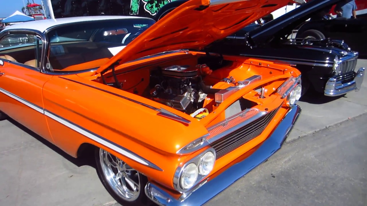 Classic Orange Car & Ford Coupe - 2017 Goodguys Del Mar Nationals, San ...