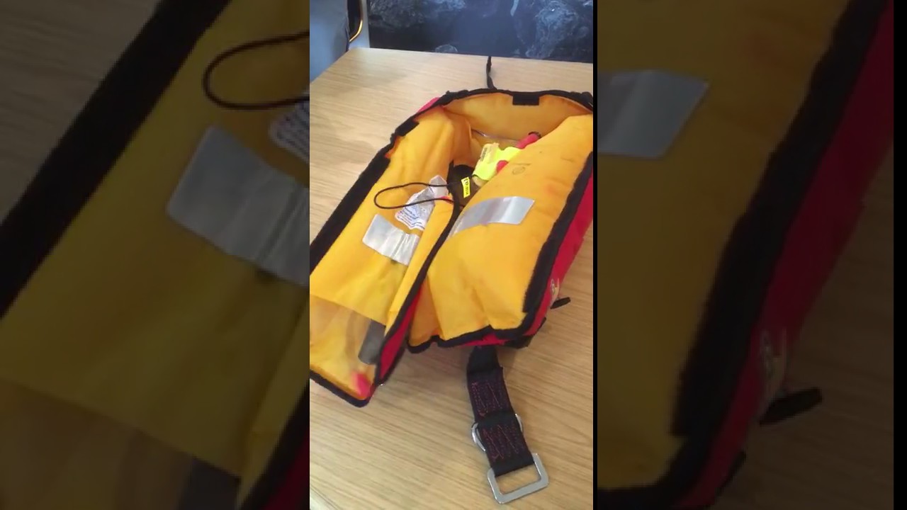 Routine Life Jacket Inflation Demo - YouTube