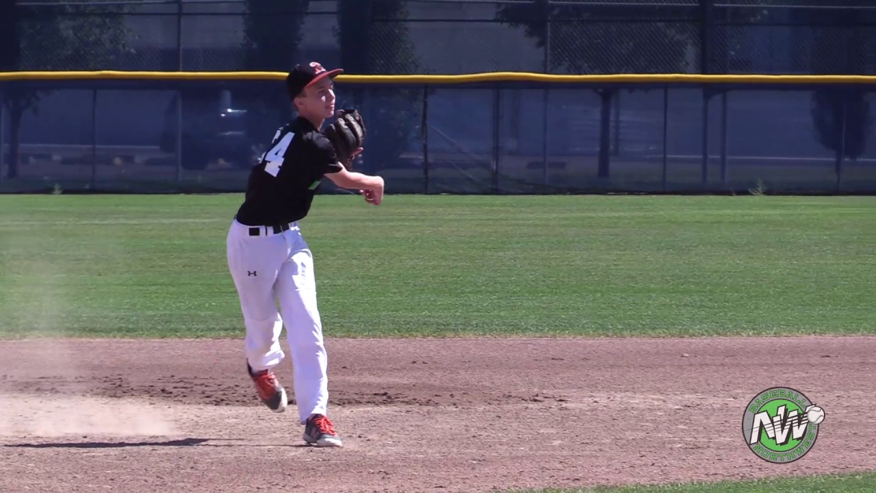 Trevor Ridley — PEC - 2B - Kennewick HS(WA) - July 12, 2017 - YouTube