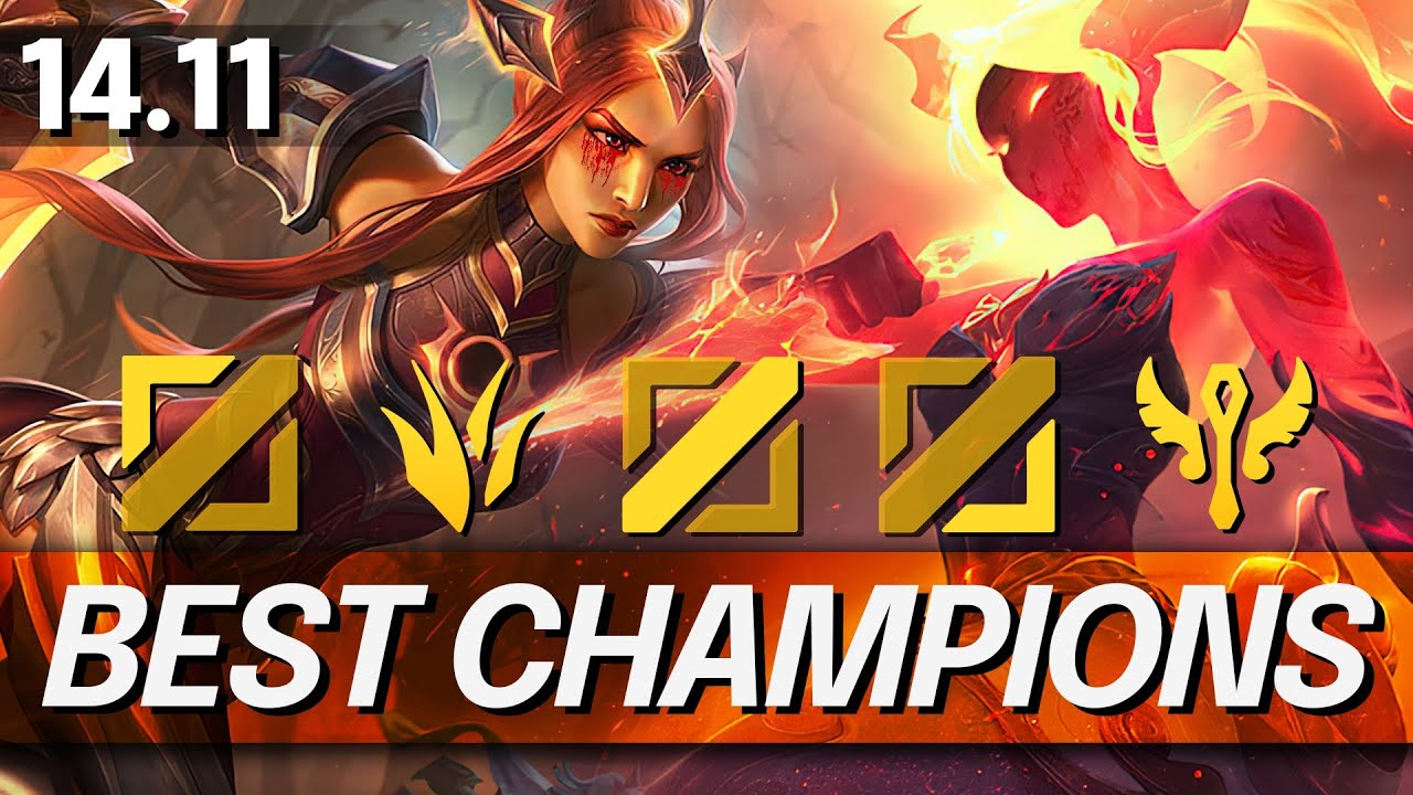 OVERPOWERED Champions In 14.11 for FREE LP - BEST CHAMPS to MAIN for ...