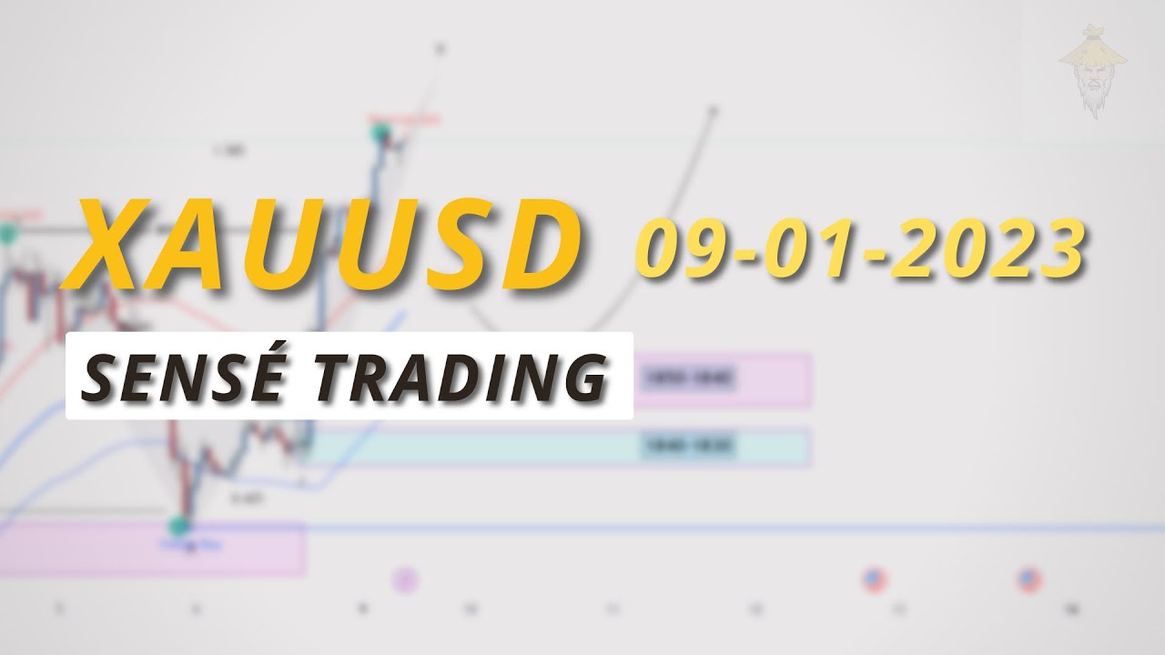 Update XAUUSD 09/01/23 | Sensé Trading - YouTube