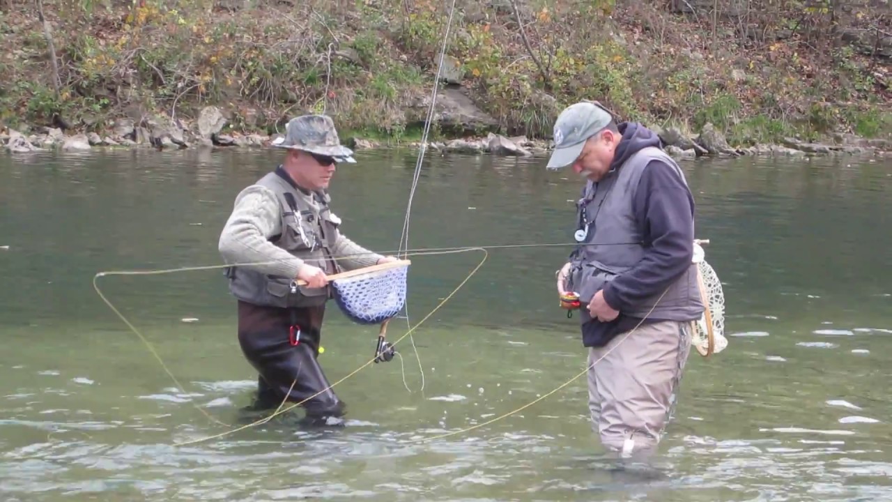 2017 1027 Fish Dance video Bennett Springs trout - YouTube