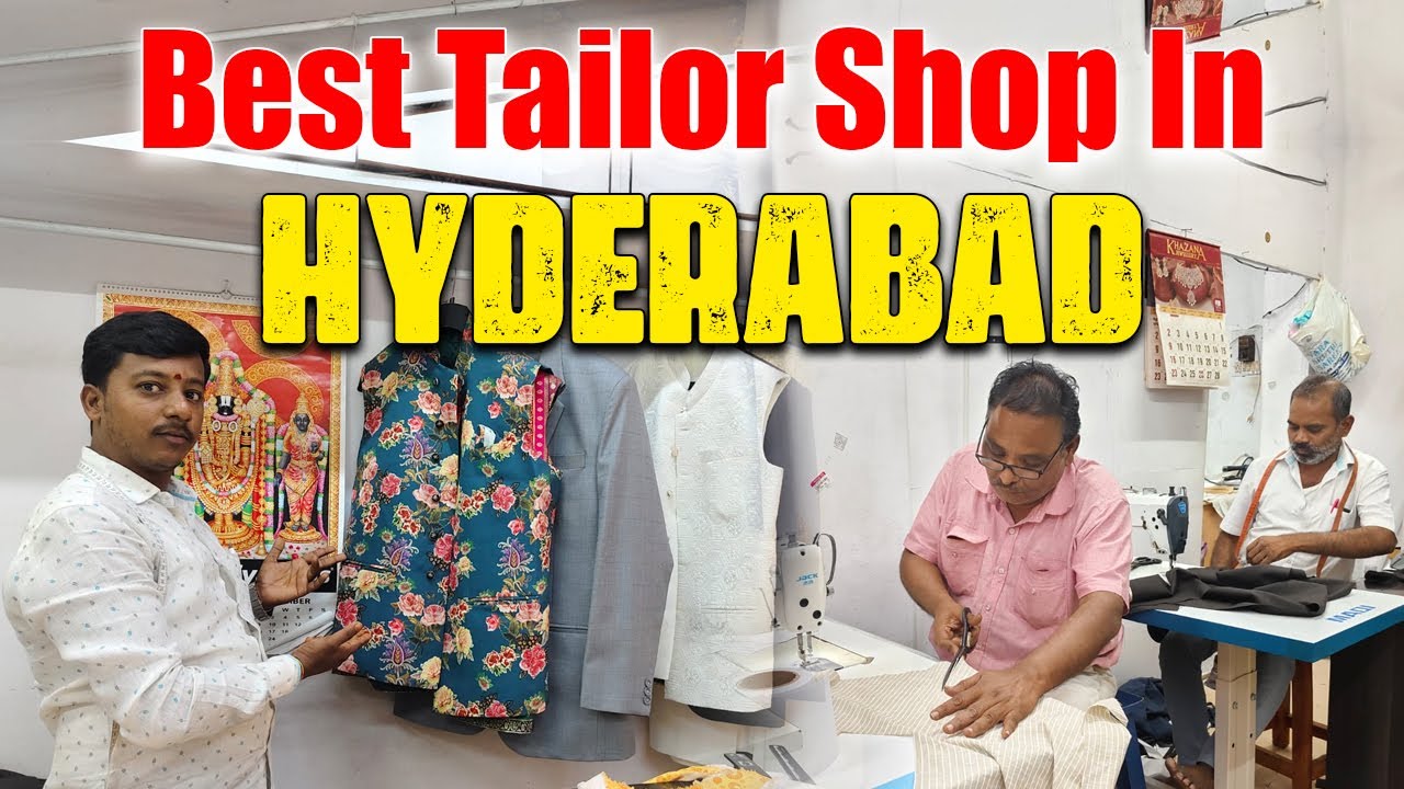 BEST TAILOR SHOP Hyderabad || all #fabrics #designer BALAJI TAILORS ...