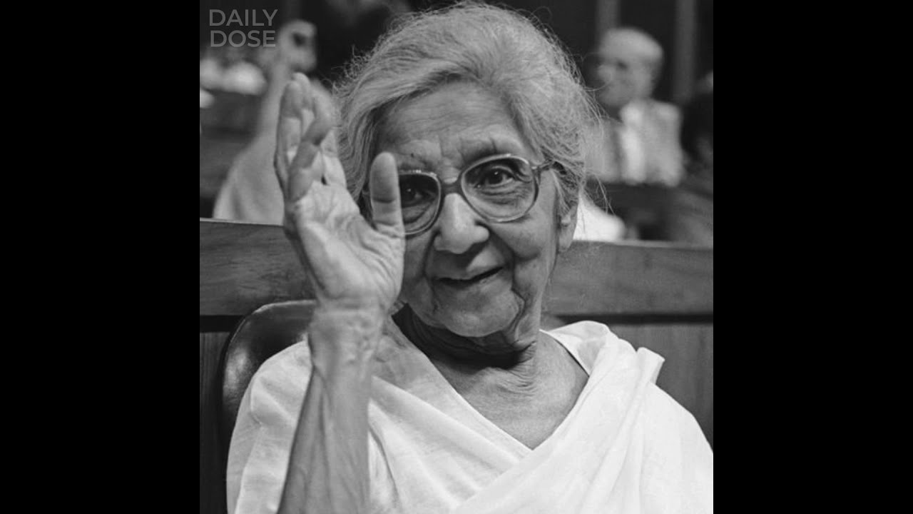 Daily Dose | Aruna Asaf Ali - The Heroine of 1942 Movement - YouTube