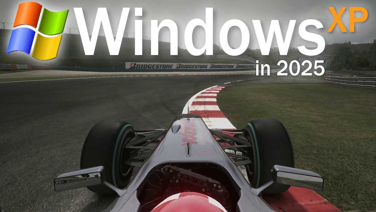 Windows XP Gameplay: F1 2010 - YouTube