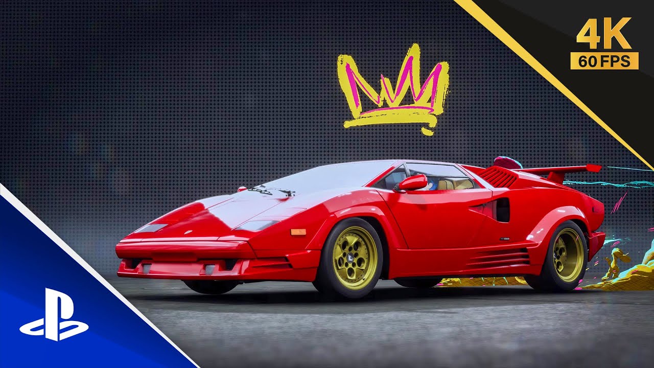 Lamborghini Countach | Street Race | NFS UNBOUND 4k 60fps PS5 Gameplay ...