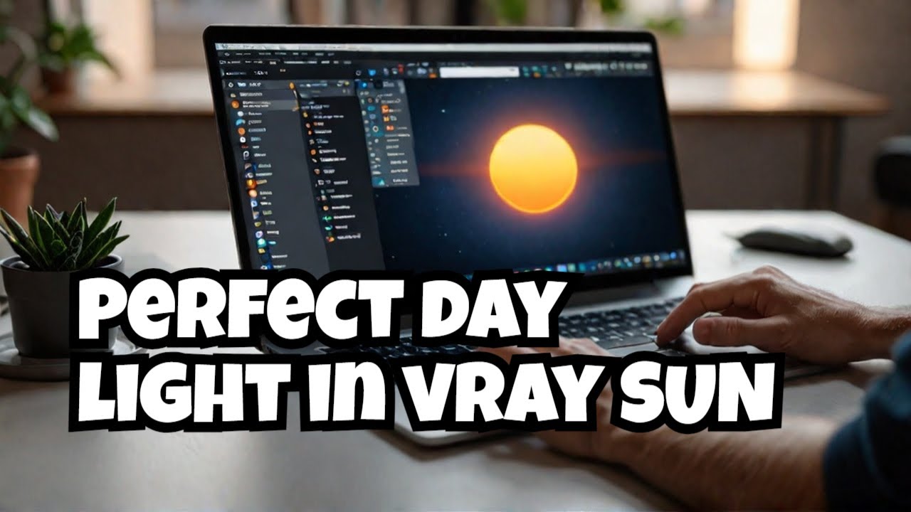 Day Light Scene Using Vray Sun in 3ds Max - YouTube