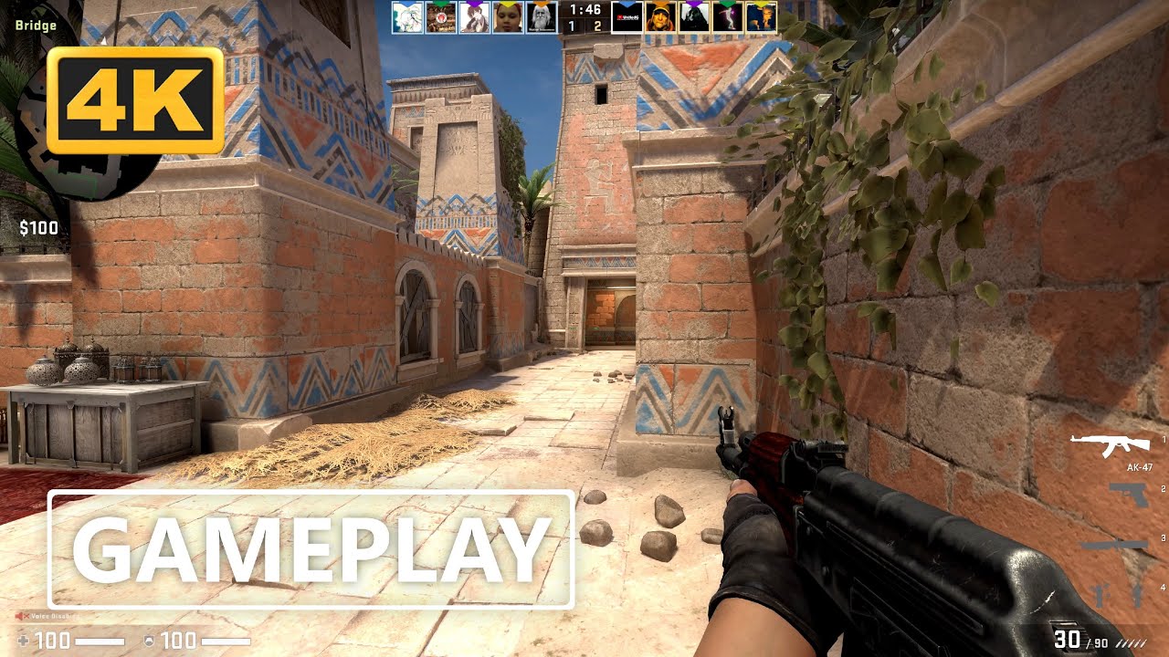 CS:GO Gameplay 4K (No Commentary) - YouTube