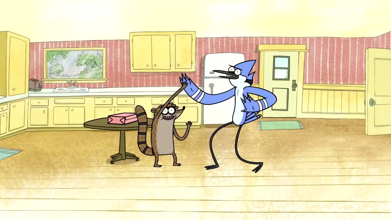 Mordecai And Rigby Yeah Yuh