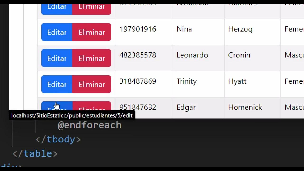 CRUD de datos simple en laravel 10 parte 6 - YouTube