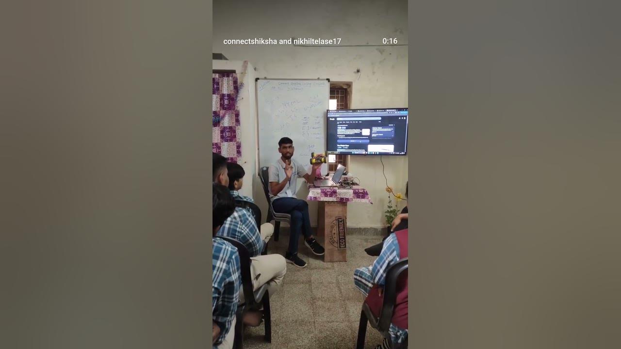 My First Robotics Class at Connect Shiksha | Learning with Experts - YouTube