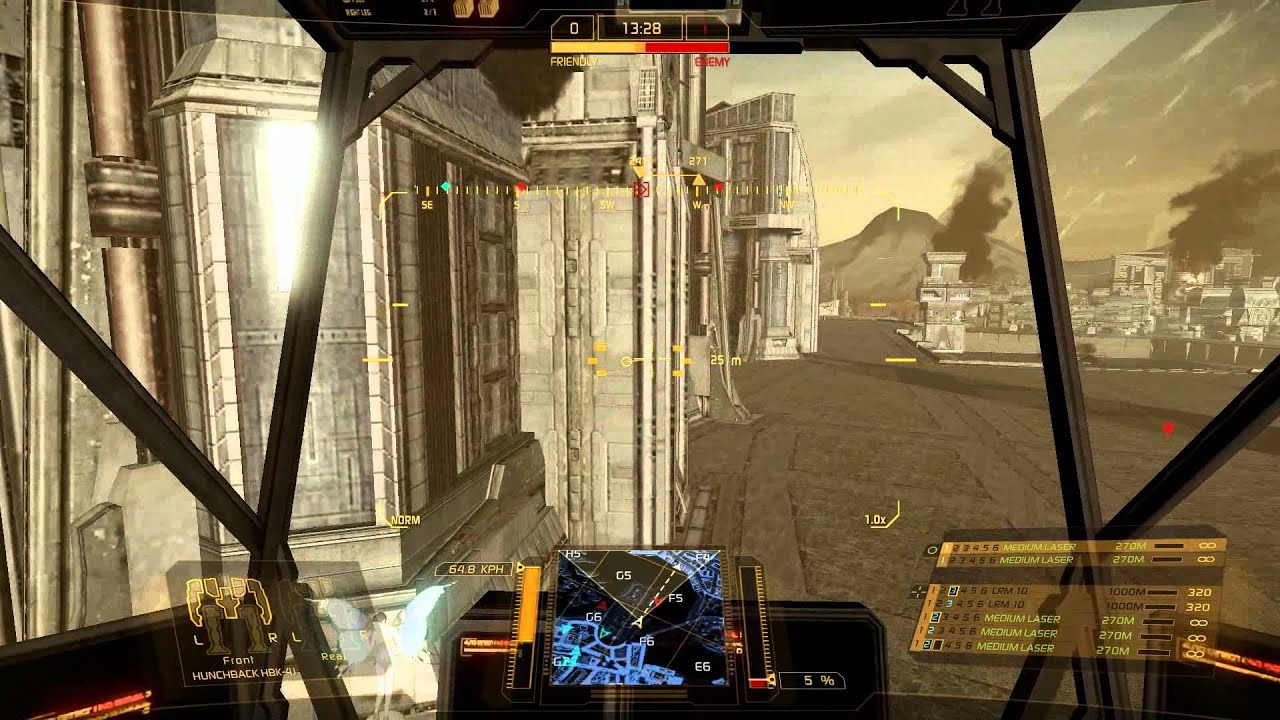Cattra & A.C.E.S :: MechWarrior Online :: Hunchback 4J Gameplay 5 - YouTube