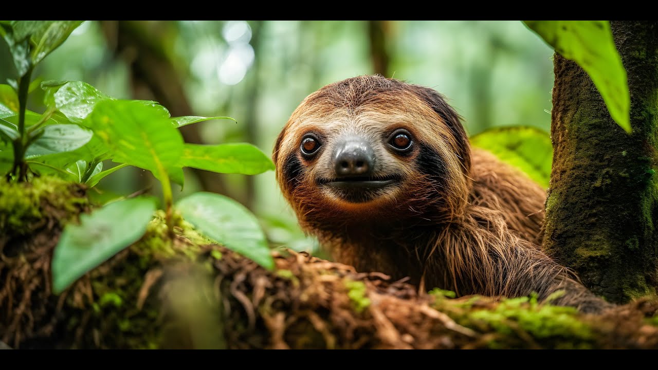 Sloths are Blind in Bright Daylight - YouTube