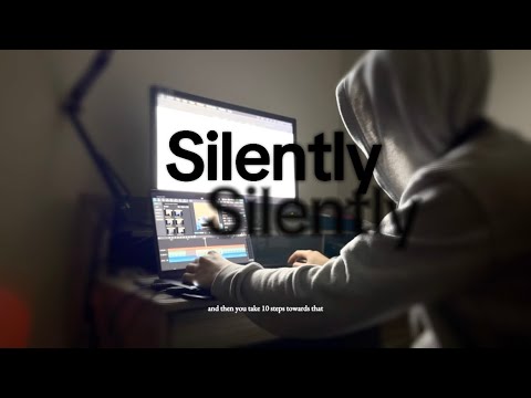 Doing the work silently - YouTube