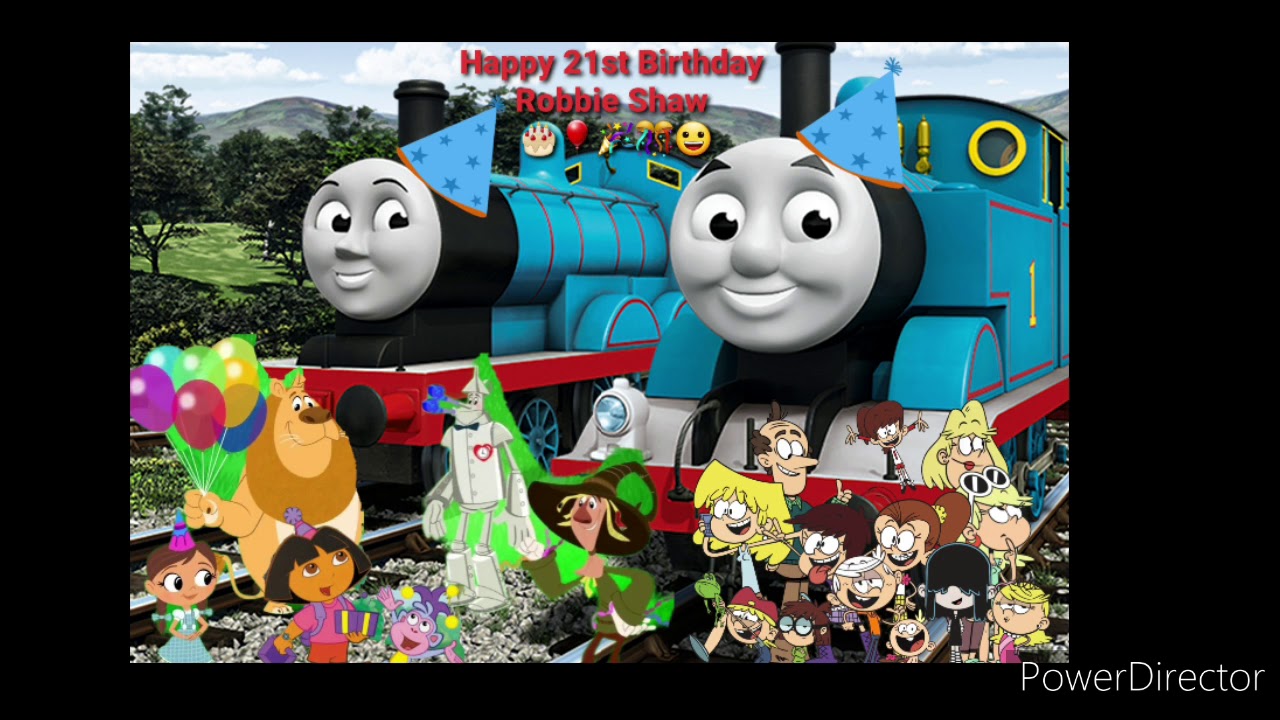 Thomas, Edward & their Special Friends celebrating Robbie Shaw's 21st ...