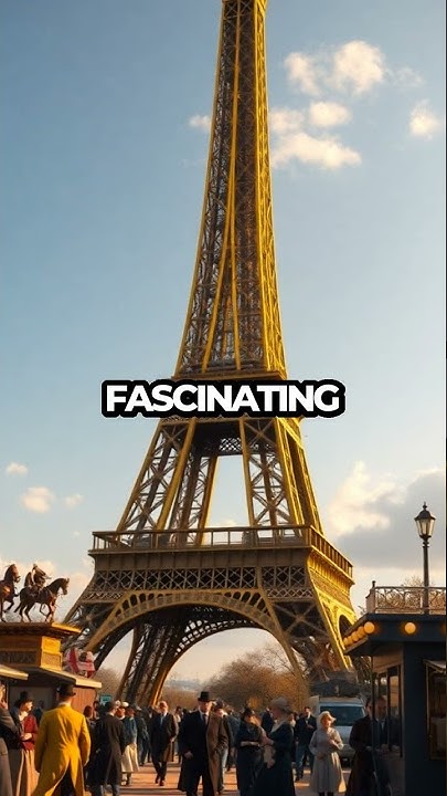Eiffel Tower’s Shocking Bright Yellow Past Revealed! 🌟💛 - YouTube