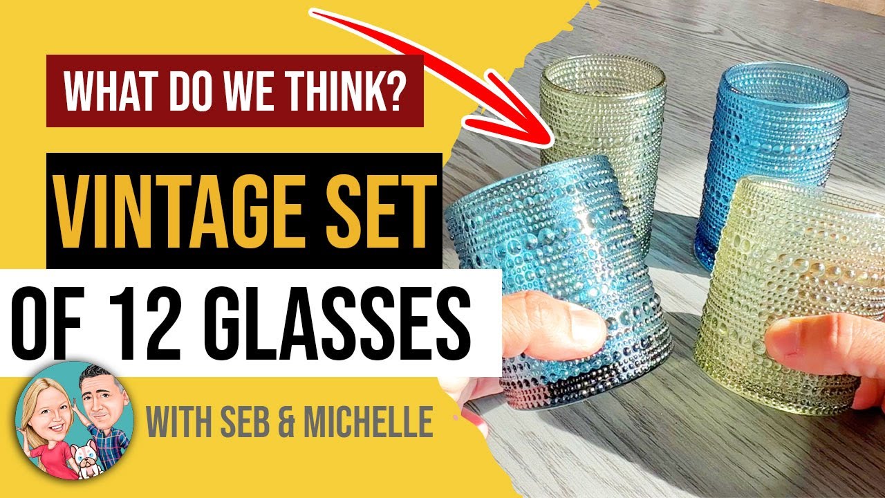Vintage Style Glassware: These Elegant Glasses Make Your Drinks Look So ...