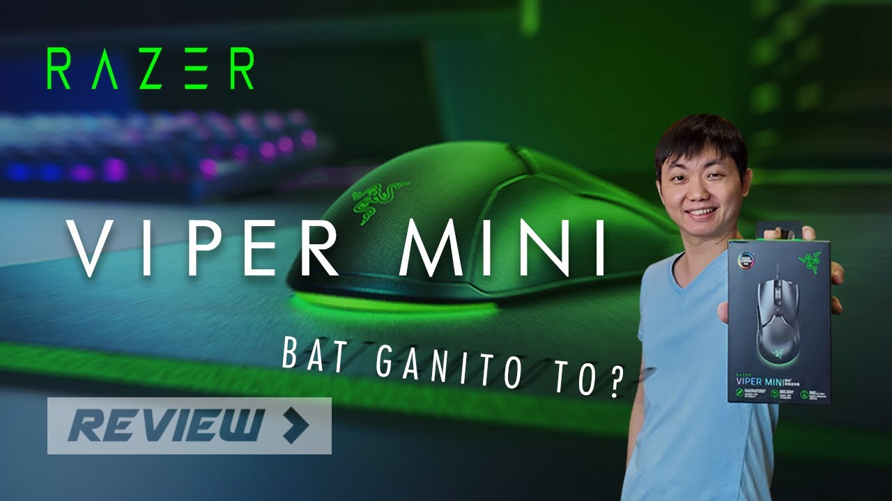 1k Budget Razer Mouse | Razer Viper Mini Review (Tagalog) - YouTube