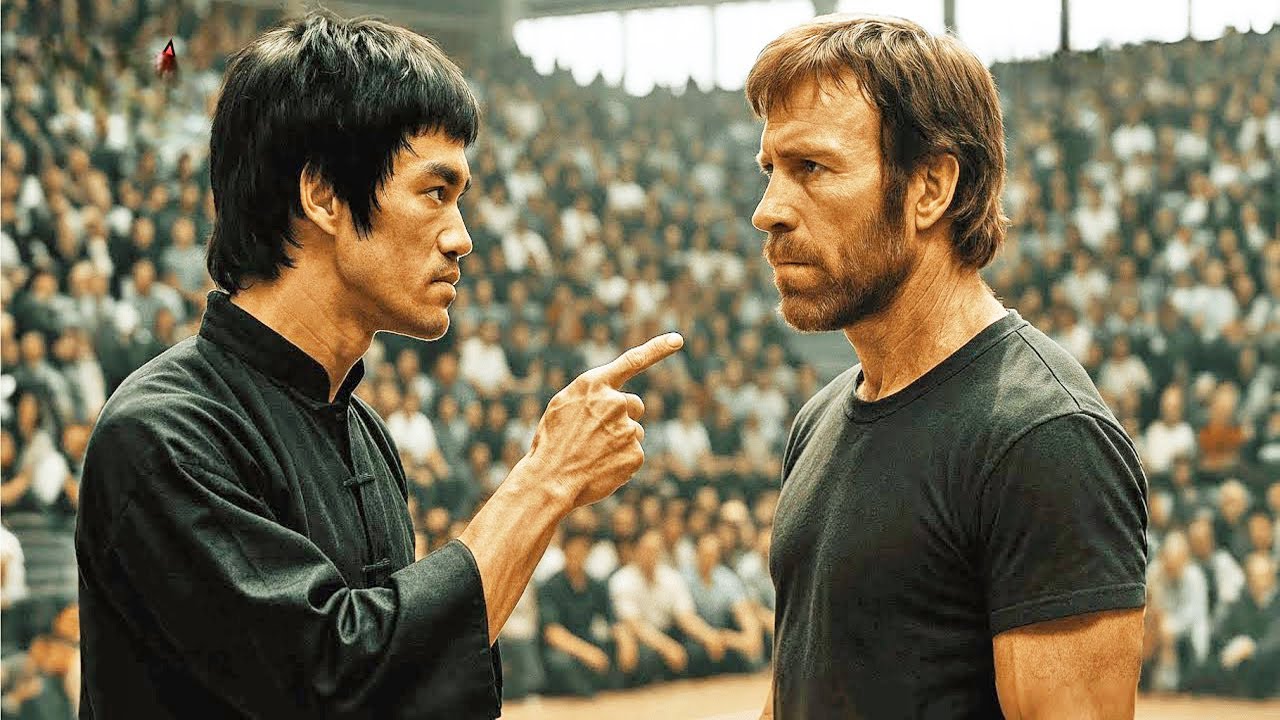 Watch Bruce Lee Use Kung Fu To KNOCK OUT Chuck Norris At Madison Square ...