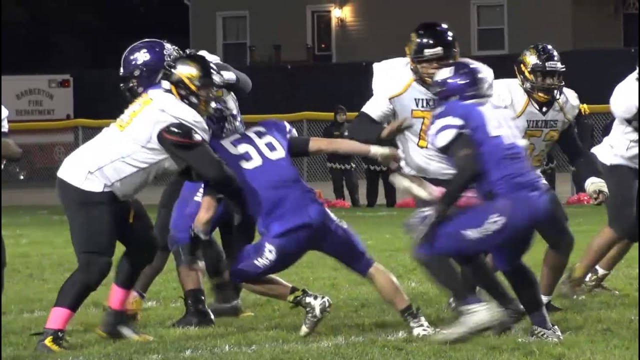 Barberton High School football Oct 2 2015 - YouTube