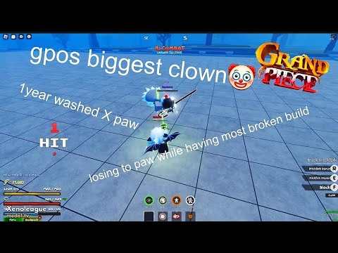 [GPO] beating gpos biggest clown with paw - YouTube