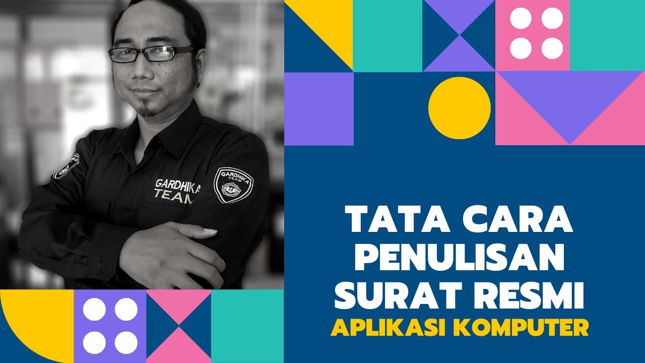 Tata cara penulisan surat resmi - YouTube
