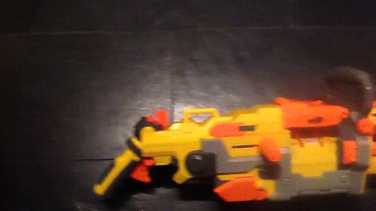 Nerf havok fire ebf-25 - YouTube