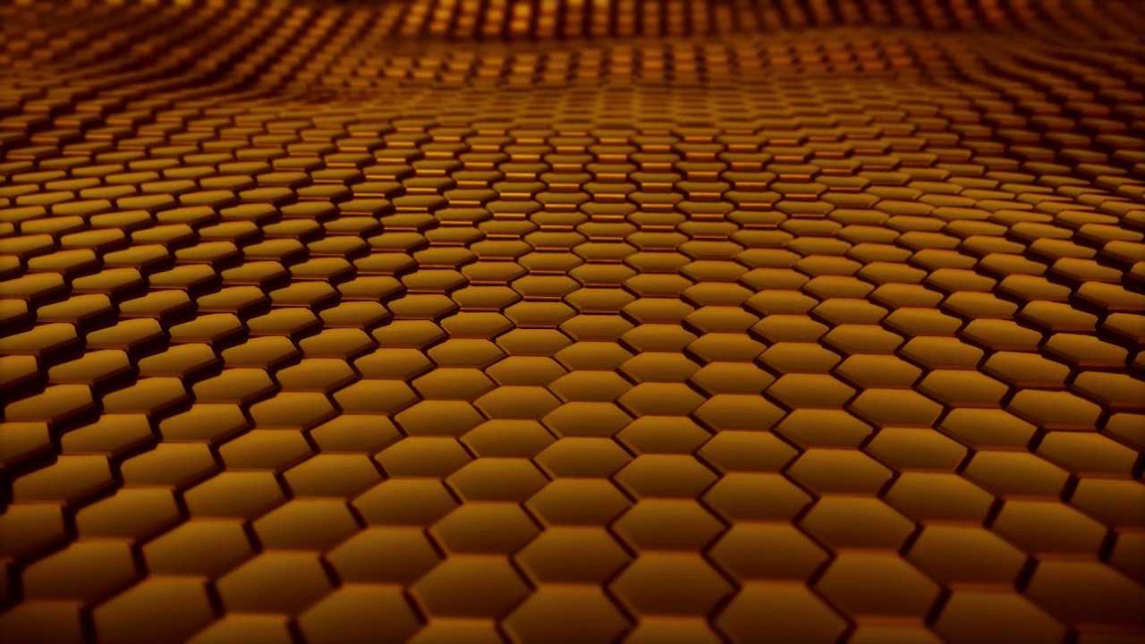 Hexagon wave | Relaxing Screensaver | 30 min - YouTube