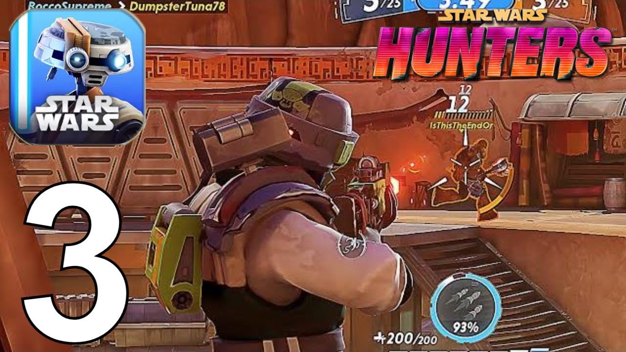 Star Wars: Hunters Part 3 Ranked Gameplay Walkthrough Android IOS - YouTube