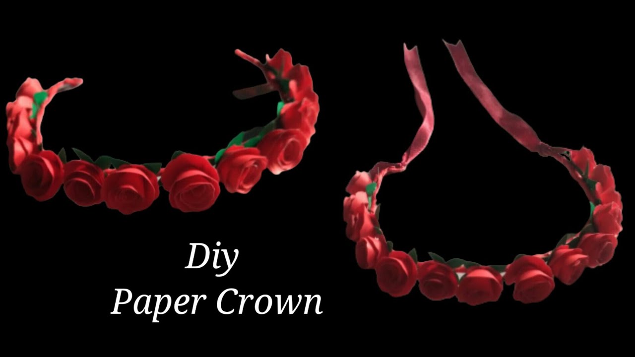Handmade Tiara | Diy Paper Flower Crown Tiara|How To Make A Paper Crown ...
