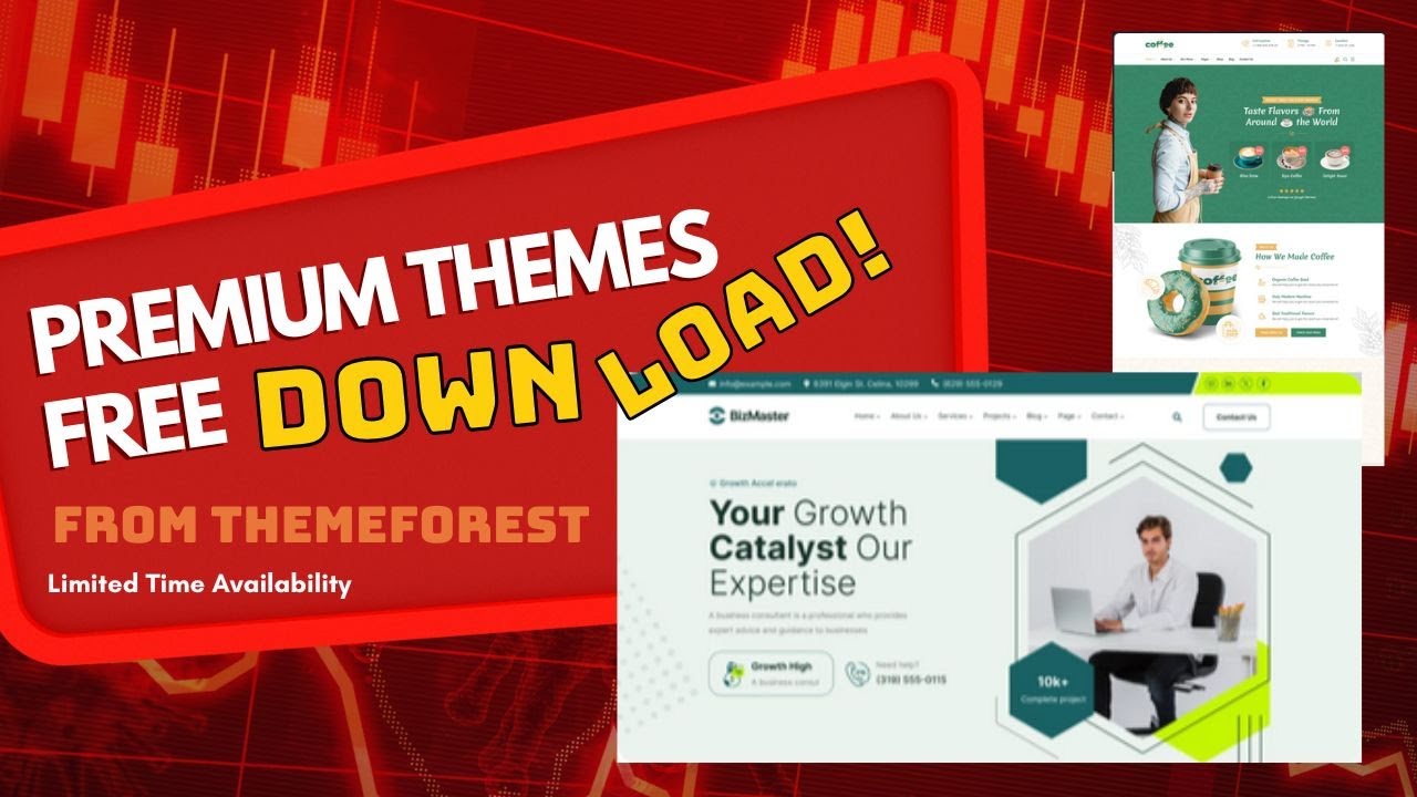 Two free premium WordPress Themes download at ThemeForest [Limited Time ...
