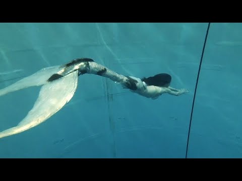 carpe koi mermaid tail silicone - YouTube